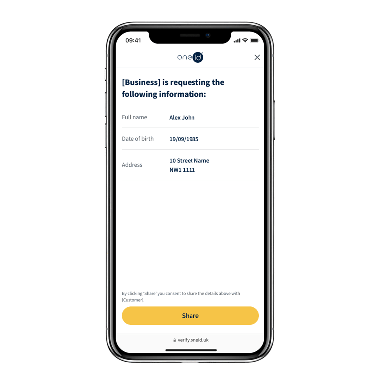 Individuals User Guide | OneID® User Guide