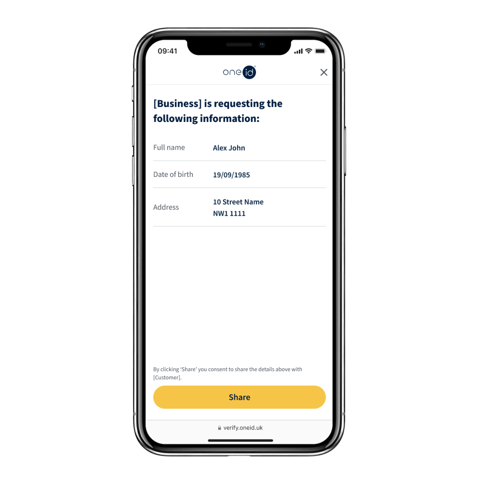 Individuals User Guide | OneID® User Guide